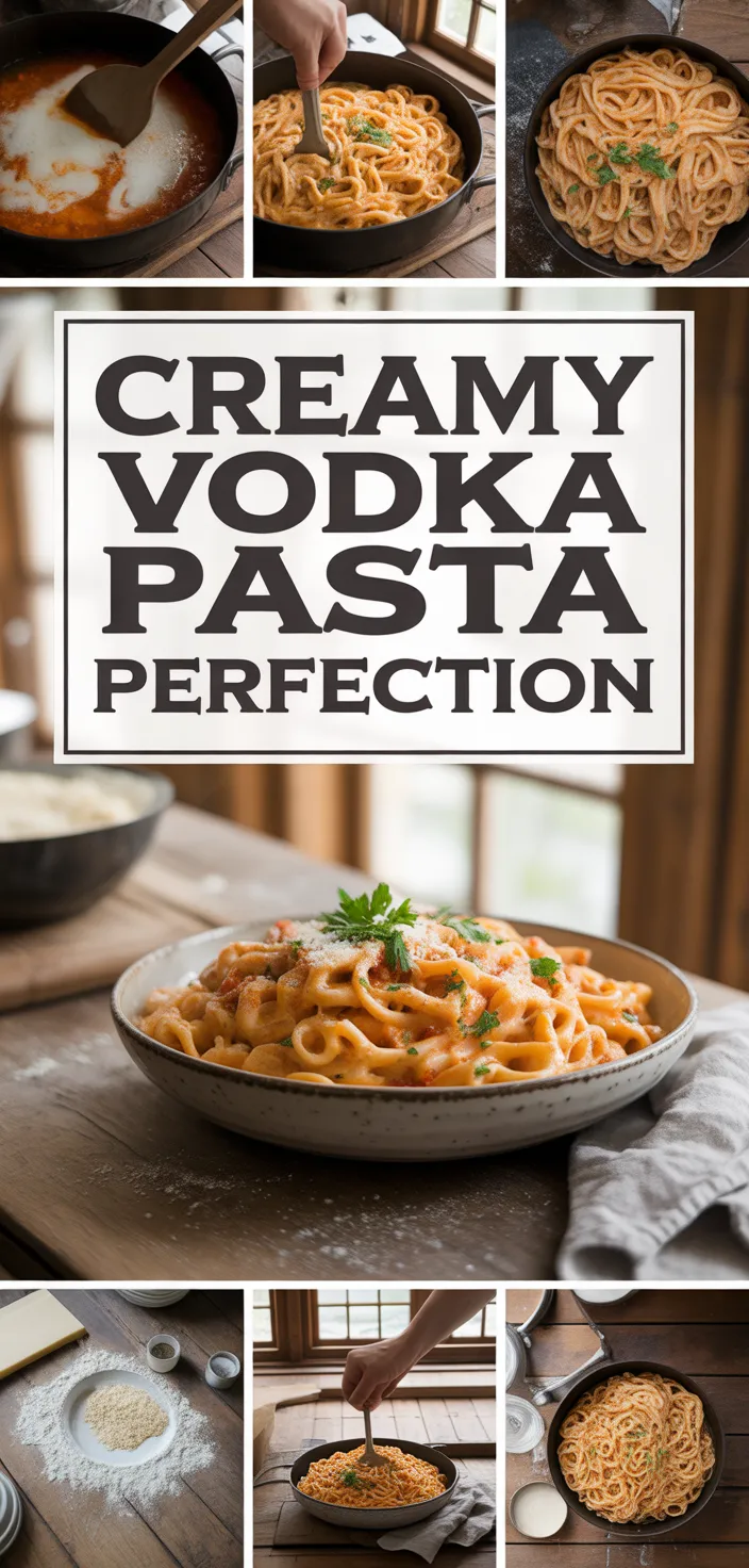 Creamy Vodka Pasta Perfection Recipe - Flavorful Italy